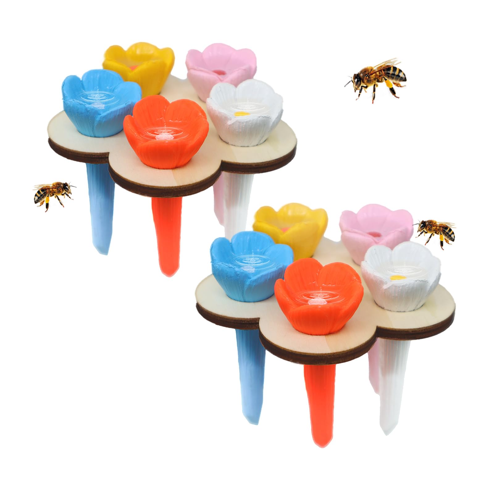 Amazon.com: BEEINN 2 Pack Drinking Cup for Bees,Bee Insect Drinking Cup ...