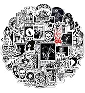 Amazon.com: 50 PCS Punk Rock Stickers Rock and Roll Music Stickers ...