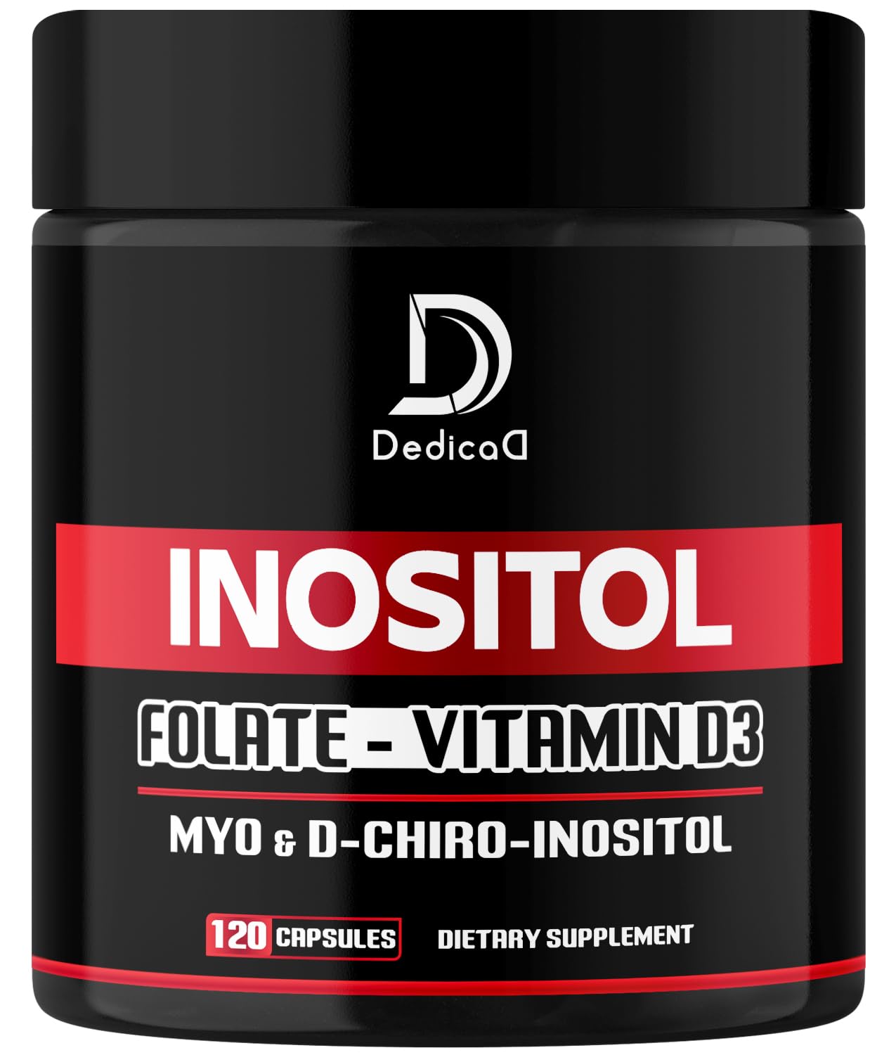 4in1 Inositol Supplement 1000mg - Professional Combination with Folate ...