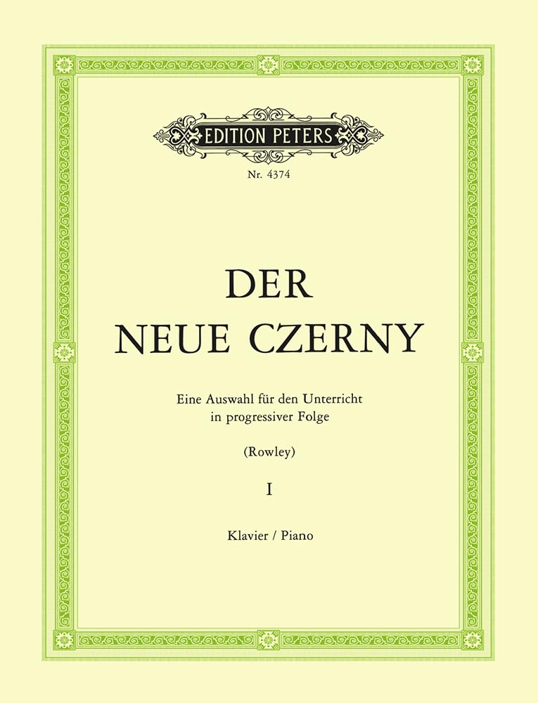Der neue Czerny 1: Alexander Rowley: 9790014024062: Books - Amazon.ca