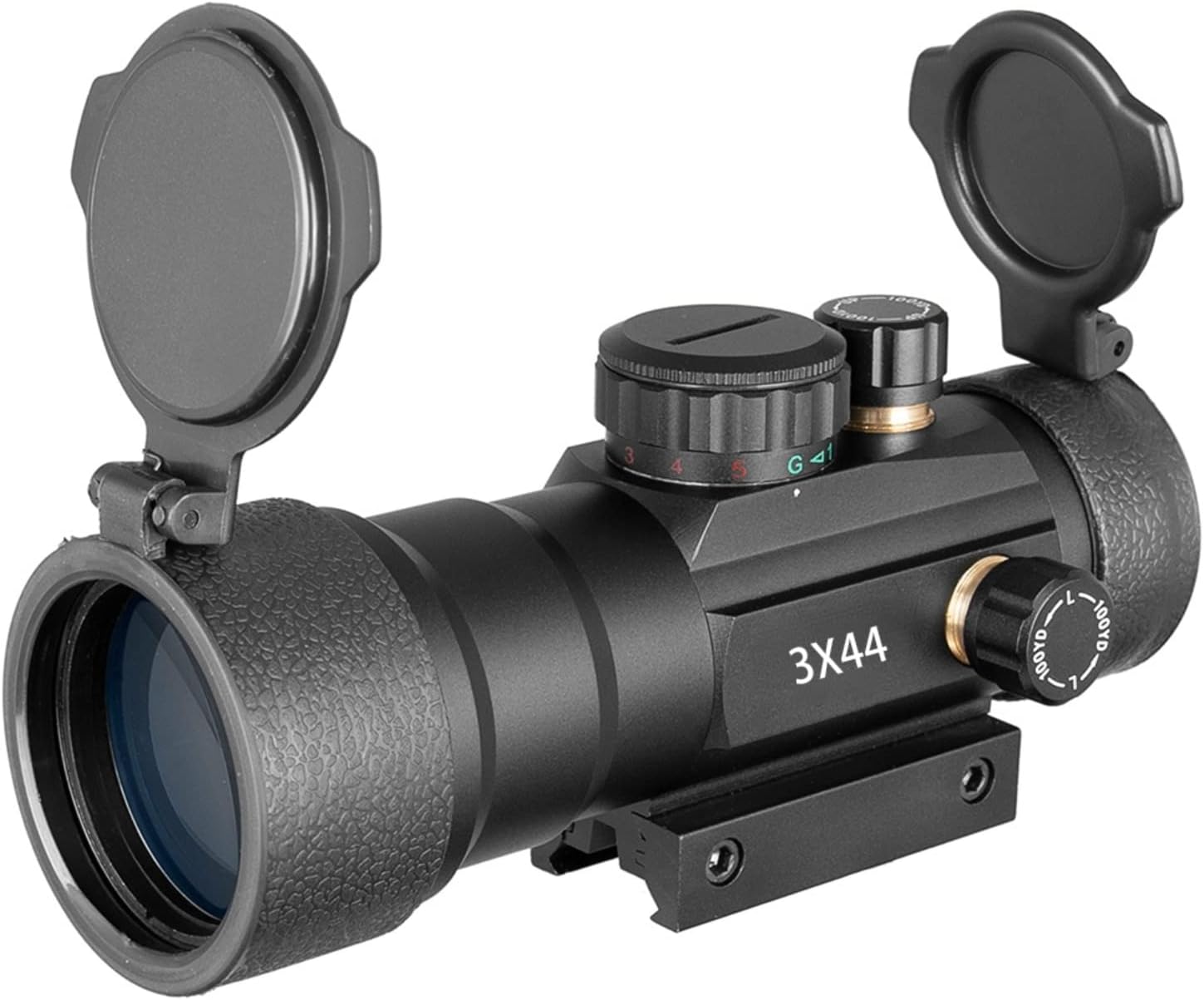 Amazon.com: 3x44 Holographic Sight Red/Green Dot Scope Red Dot Reflex ...