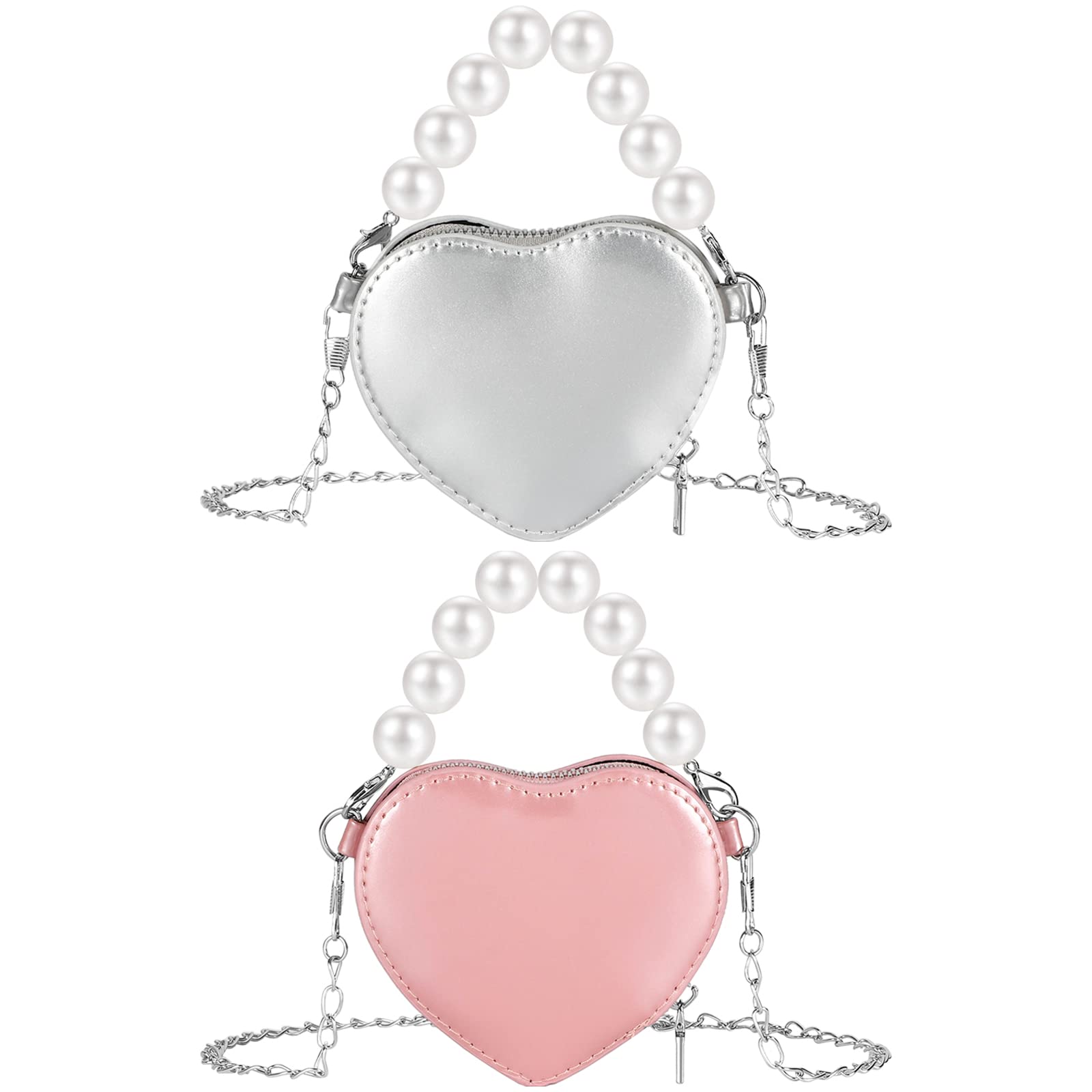 Amazon.com: SOTOGO 2 Pieces Little Girls Purses Toddler Purse Princess ...