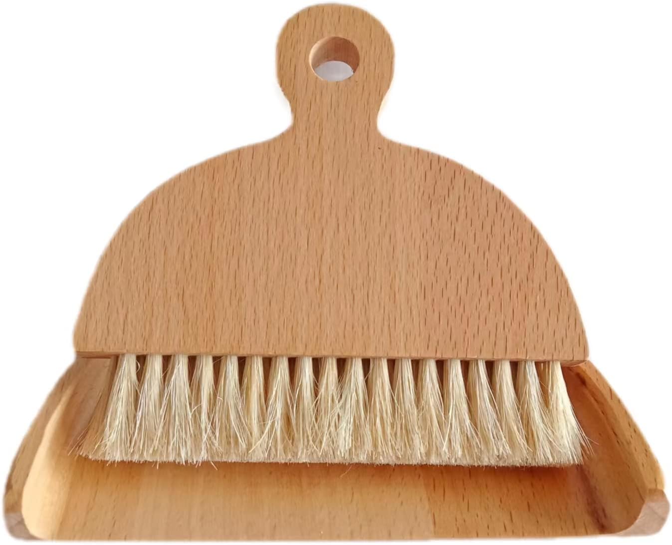 Amazon.com: Small Mini Dustpan and Brush Set - Compact Hand Broom with ...