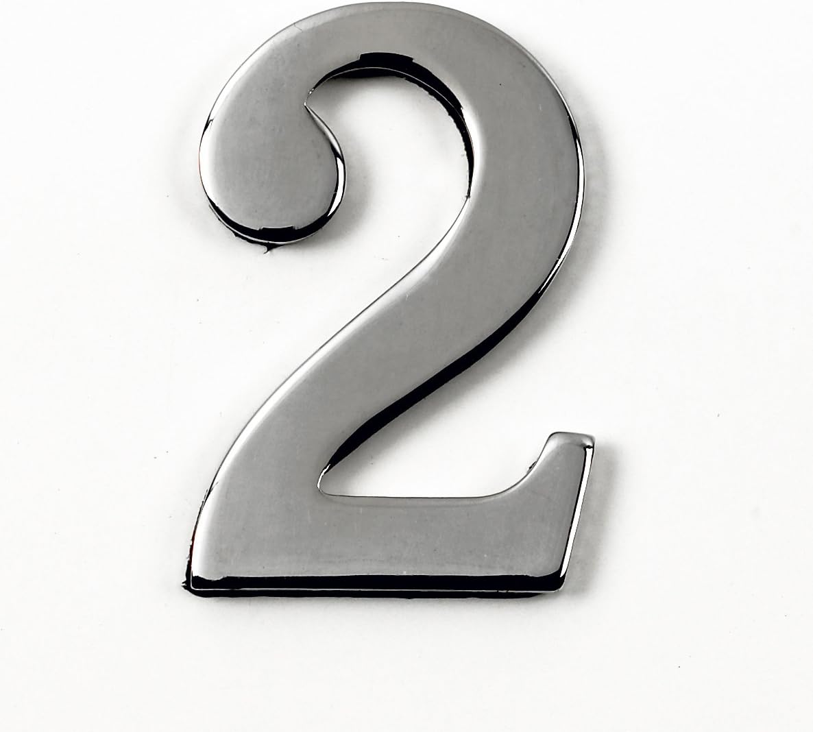 Black Country Metal Works 1.5-2 Inch Self Adhesive Solid Brass Numbers ...