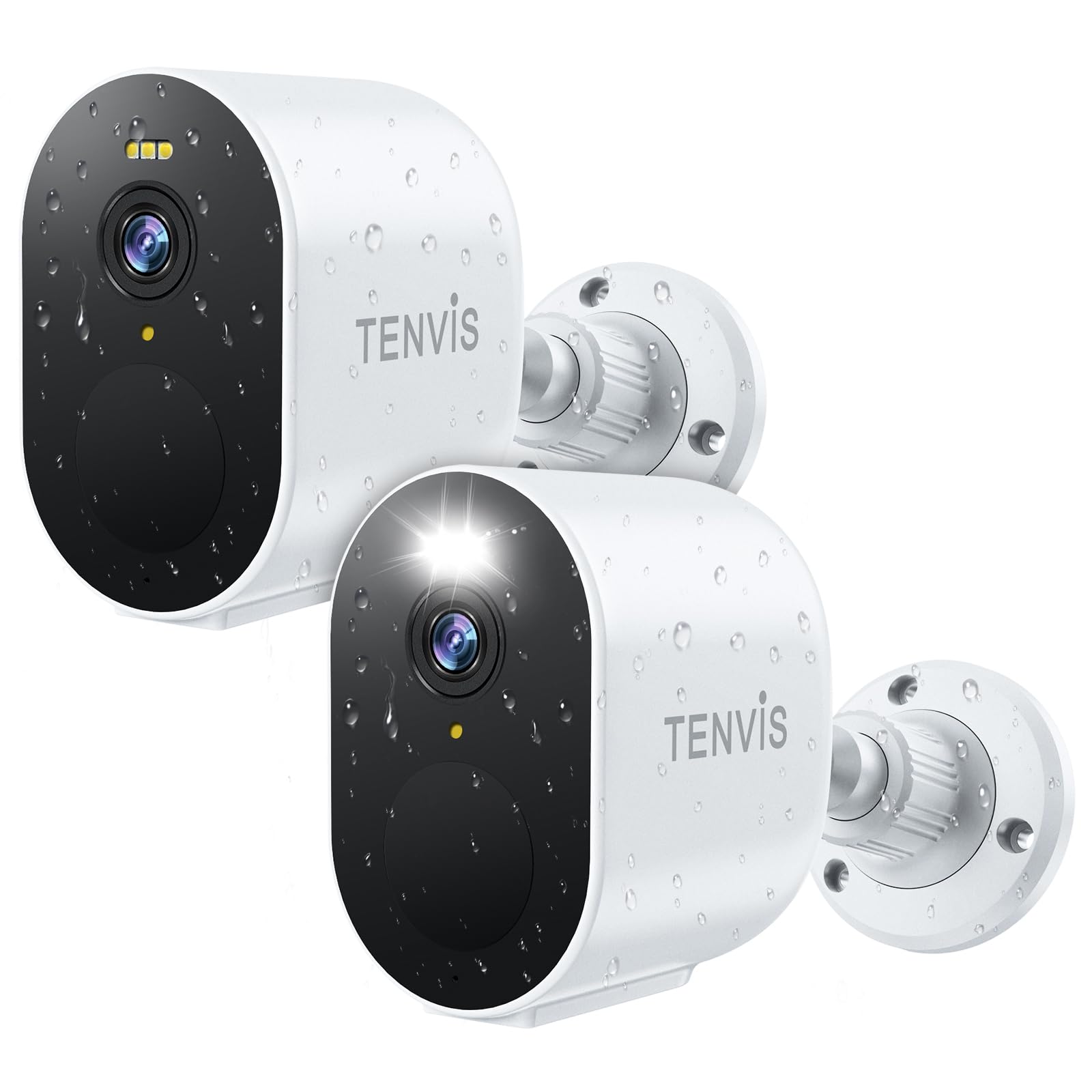 Amazon.com : TENVIS Security Camera Wireless, 2K 4MP HD Surveillance ...