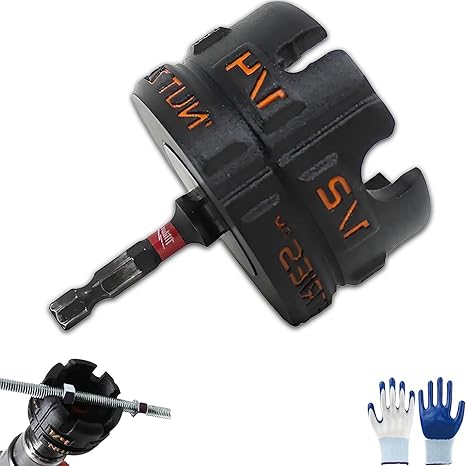 Amazon.com: Threaded Rod Nut Runner, Nut Zipper Drill Attachment for ...