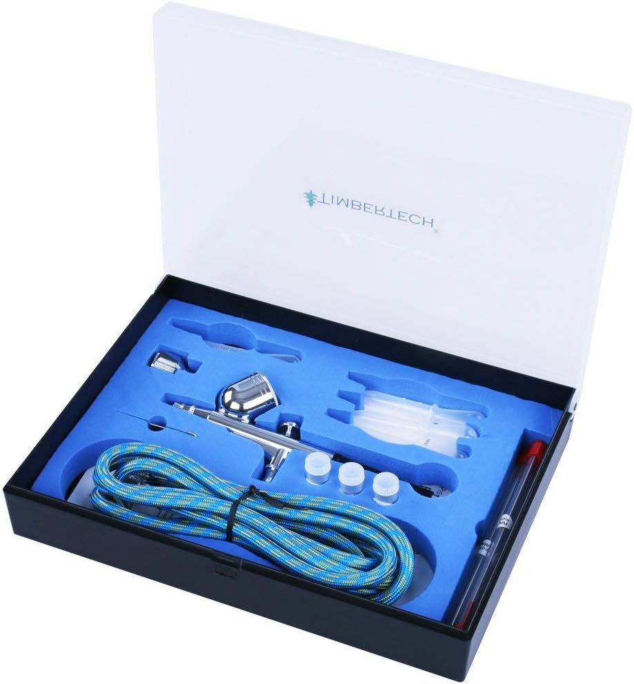Amazon.com: Master Airbrush SB88 Pro Set Dual-Action Side Feed Airbrush ...