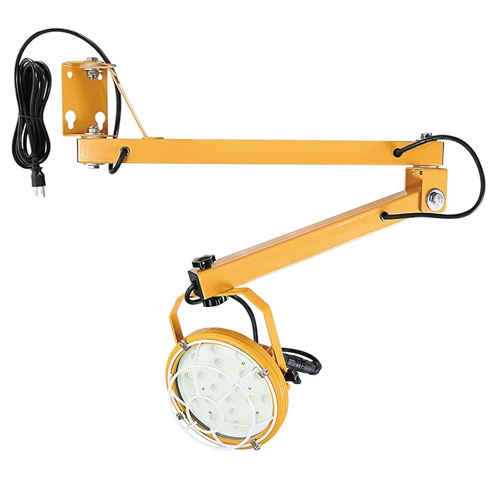 Buy LED Loading Dock Light 30W, 3600 Lumens, 40in Swing Arm Dock Light ...