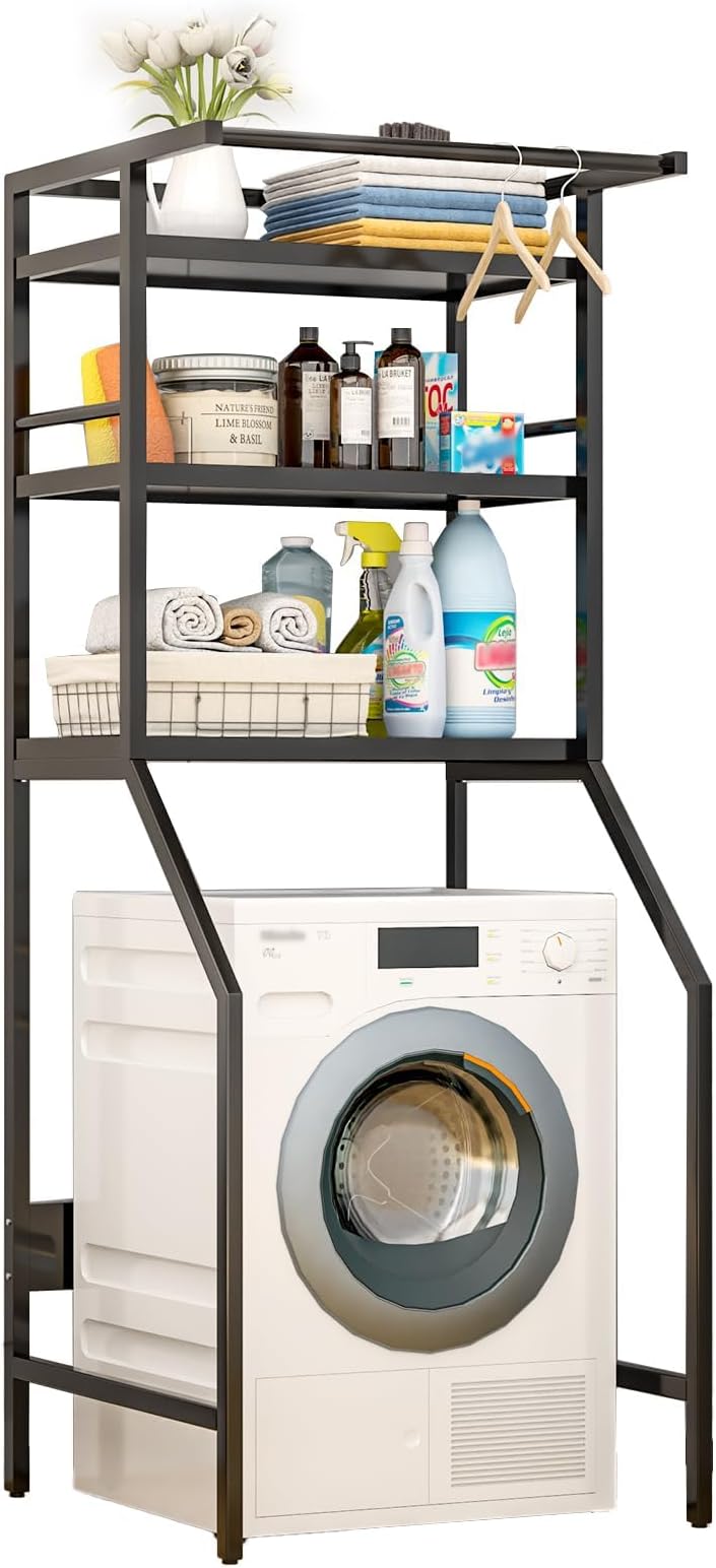 Amazon.com: BIFCIOFH 3-Tier Expandable Over Toilet Washing Machine and ...