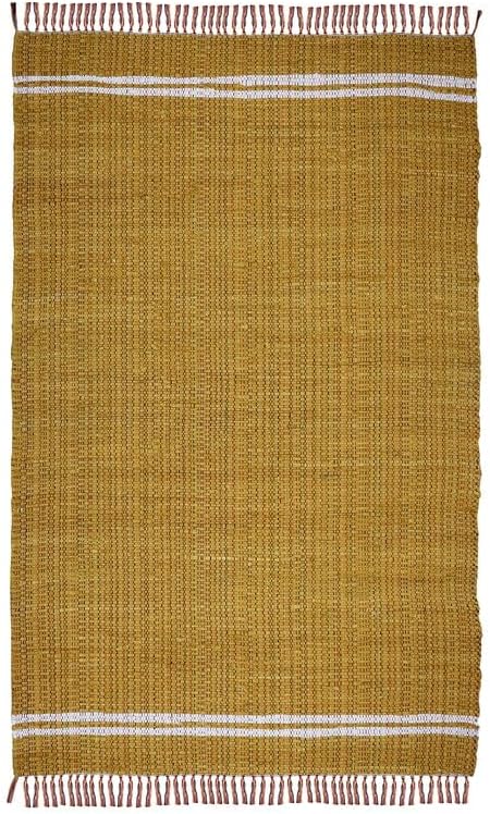 Amazon.com: Lush Ambience Washable Rag Area Rugs 4x6 ft- Handwoven ...