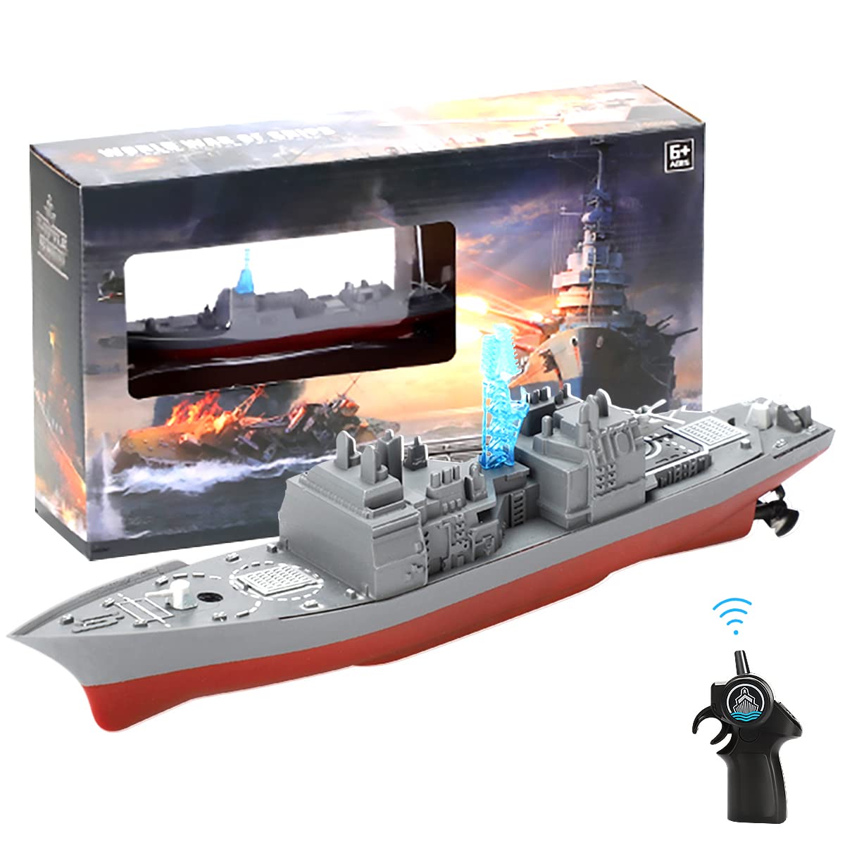 Hotbest Battleship Rc Warship Toy Rc Cruiser Destroyer Model ...