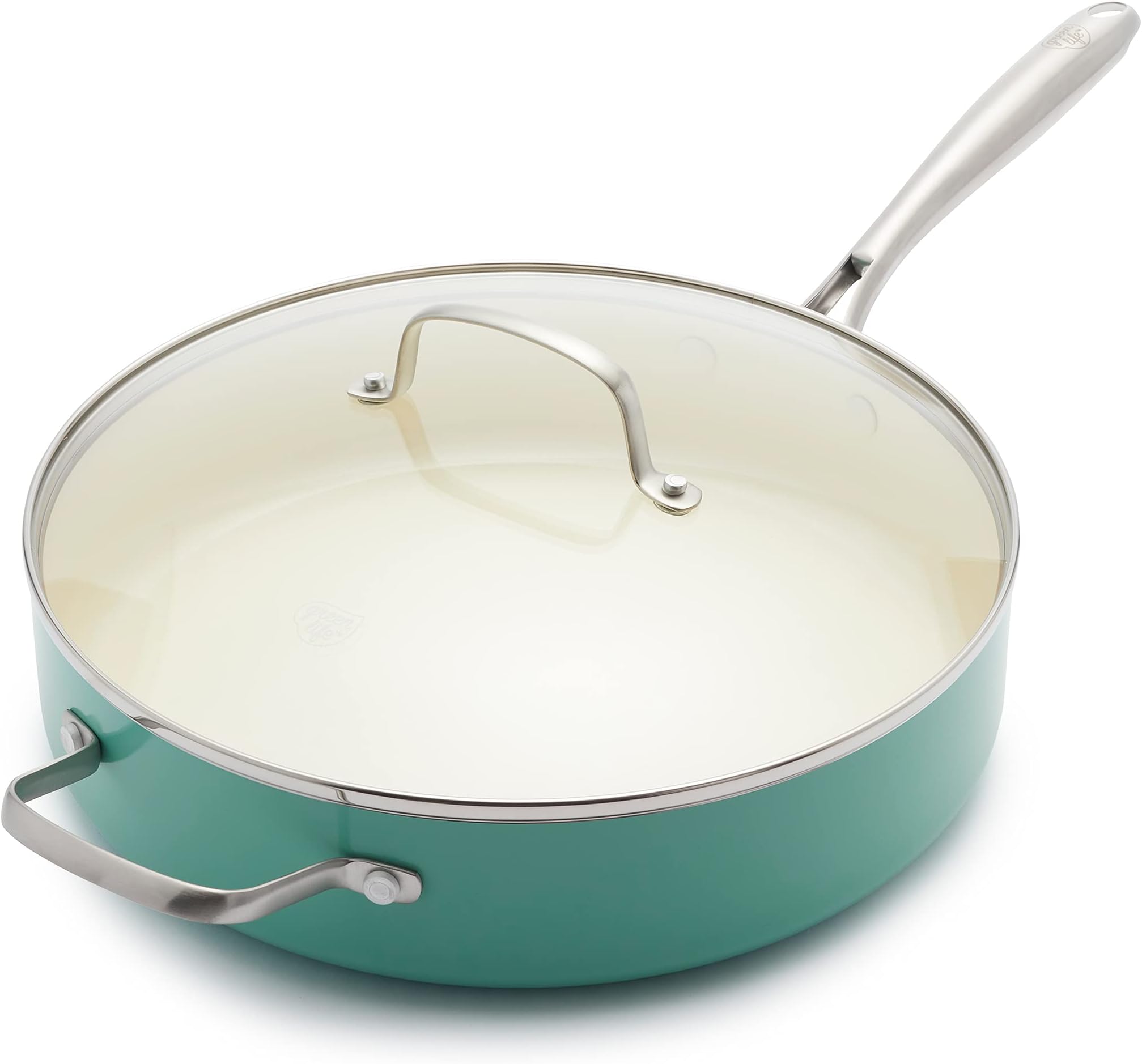 Amazon.com: GreenLife Mini Healthy Ceramic Nonstick, Round Egg Pan and ...