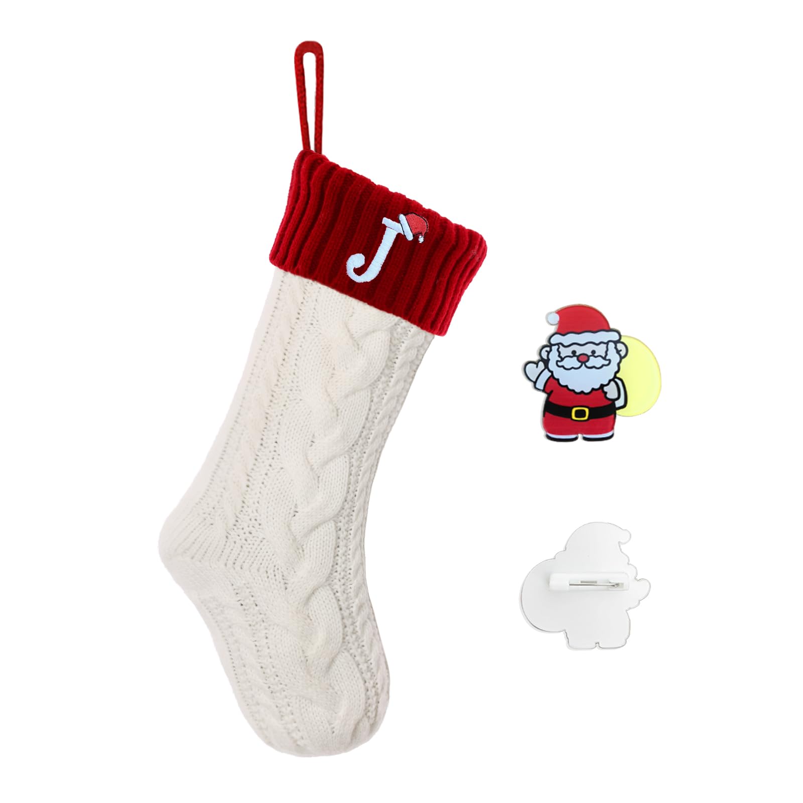 Amazon.com: guccde Christmas Stockings with Initials, Personalized ...