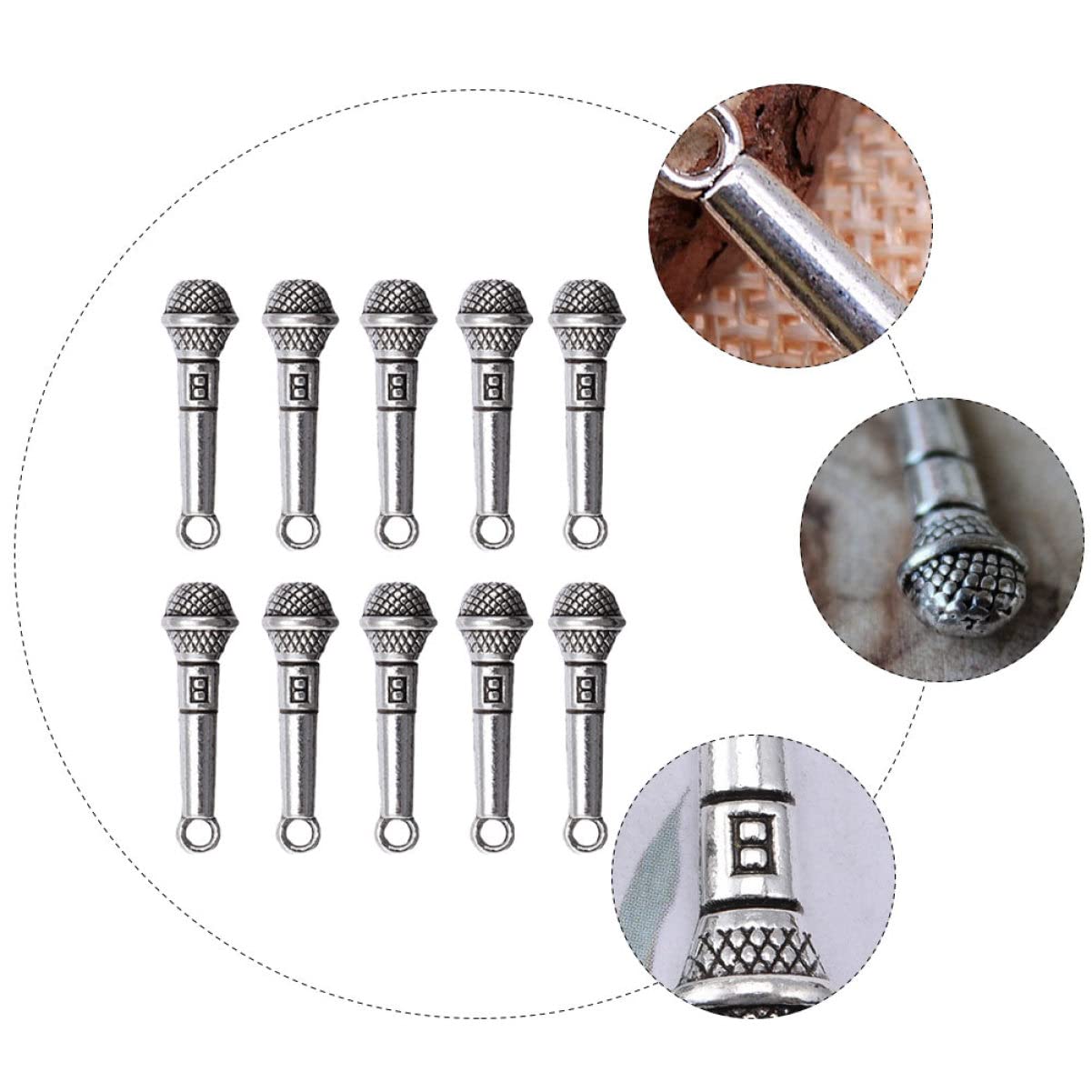 40 Oz Cooking Pan Toyvian 1:12 Scale Dollhouse Microphone - Mini ...