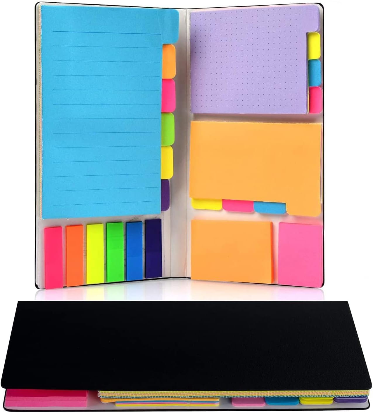 Eagle Divider Sticky Notes, Self-Stick Lined Note Tabs, Bookmark Index ...