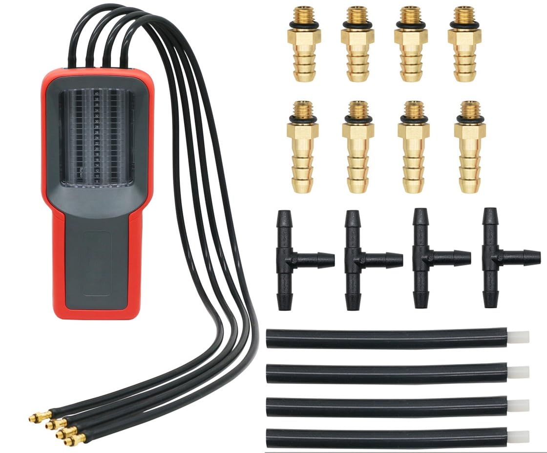 Amazon.com: Universal Carburetor Synchronizer Tool, 2-Cylinder 3 ...