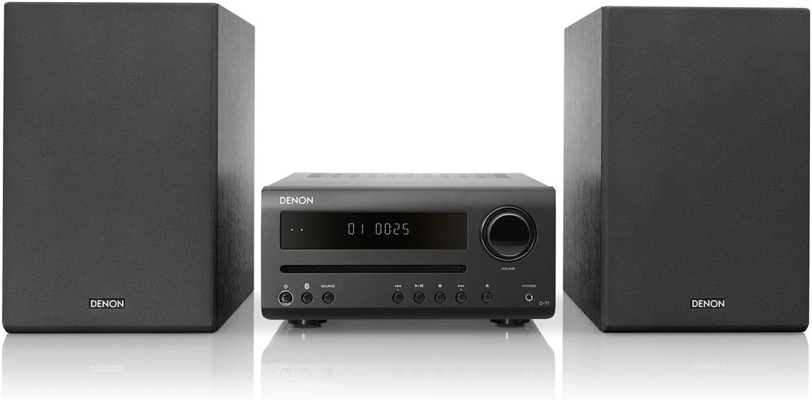 Amazon.com: Denon D-T1 Home Theater Mini Amplifier and Bookshelf ...