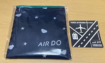 Amazon.co.jp: ANA AIRDO エアドゥ 機内販売 エコバッグ& ステッカー+おまけつき : おもちゃ