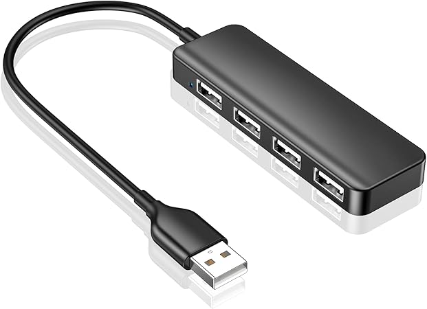 Amazon.com: USB Hub,USB Splitter,USB 4-Port Extender Multiport USB ...