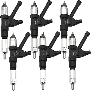 Amazon.com: BCXFORK 6PCS Fuel Injector 095000-7172 fits for Hino Truck ...