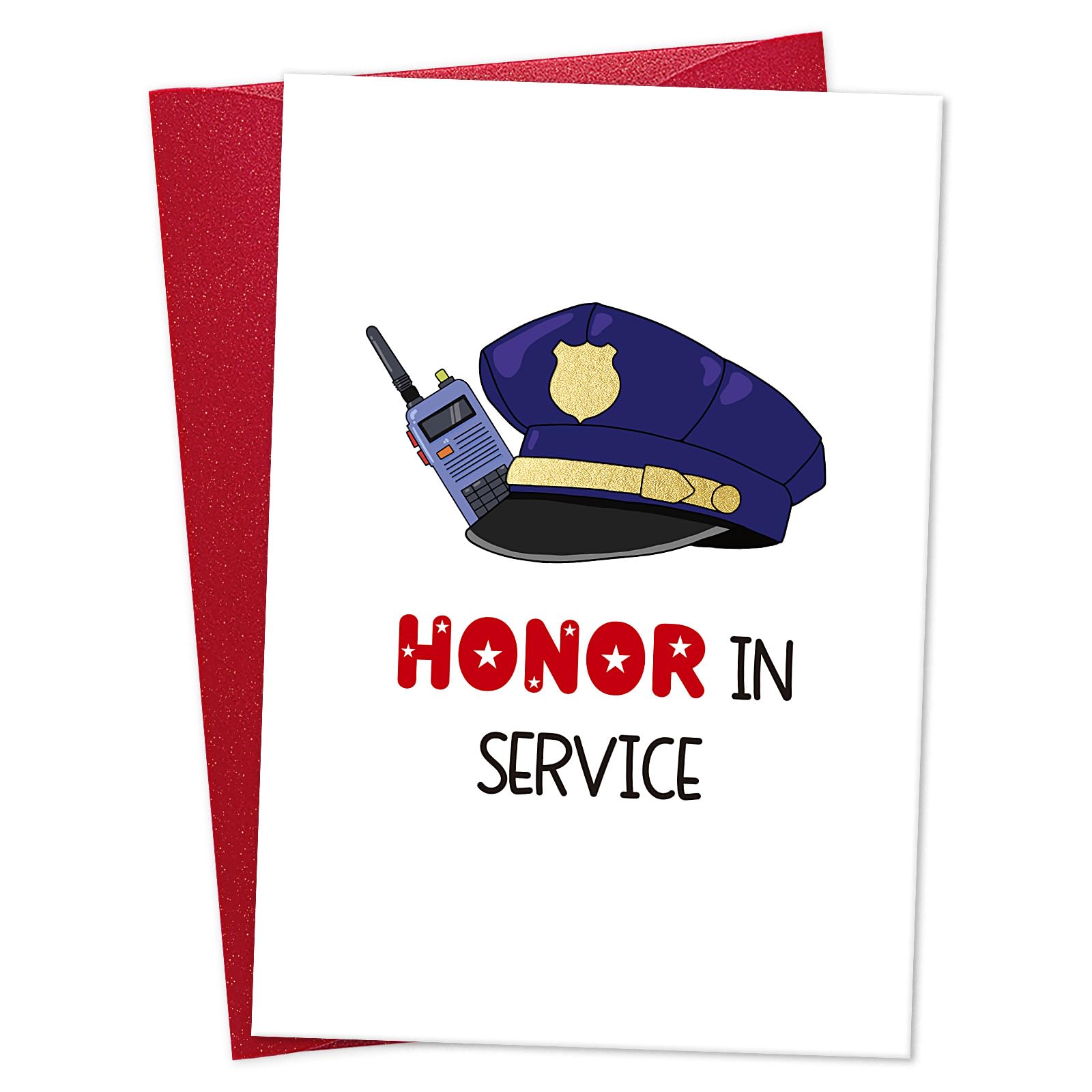 Police Academy Graduation Card