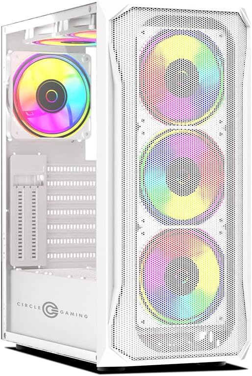 Amazon.in: Buy Circle ELEGANTOR X1 ARGB Mid- Tower Computer Case ...