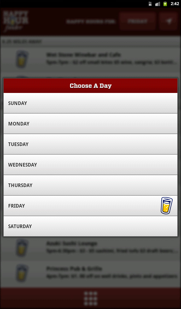Happy Hour Finder (Kindle Tablet Edition):Amazon.com:Appstore for Android