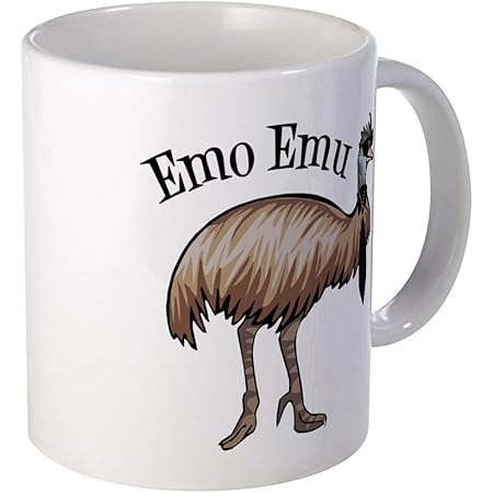 CafePress Emo Emu Ceramic Coffee Mug, Tea Cup 11 oz