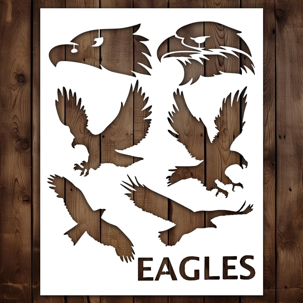 Bald Eagle Stencil Printable