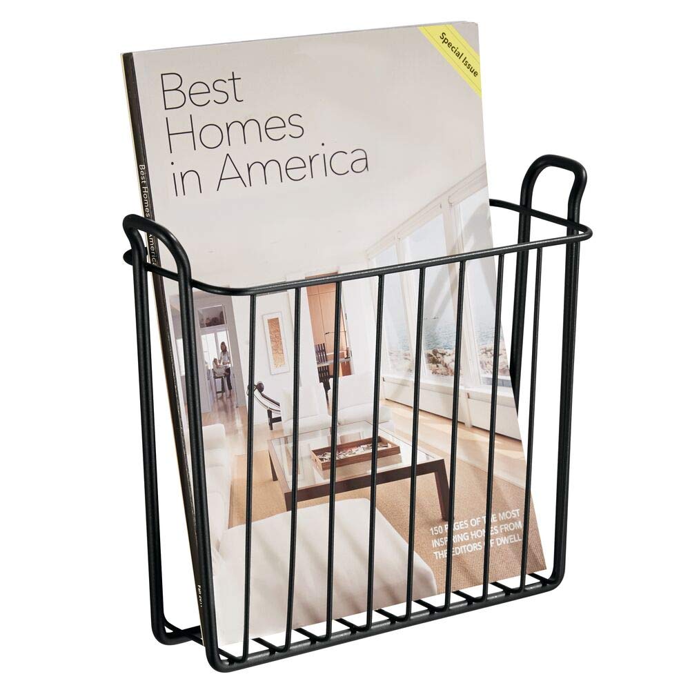 Buy mDesign Newspaper Holder for Your Home – Beautiful Newspaper and ...