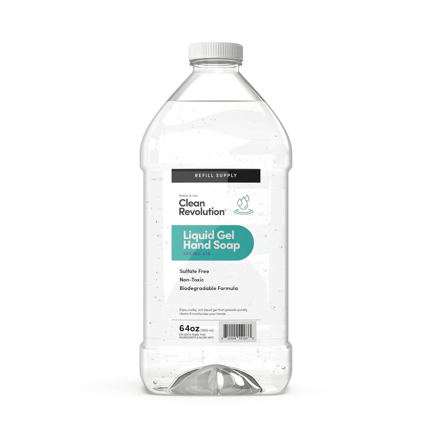 Amazon.com : Clean Revolution Liquid Gel Hand Soap, Silky Rich Liquid ...