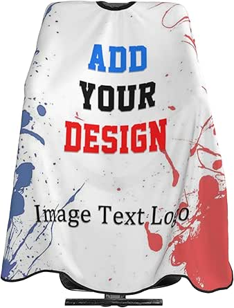 Amazon.com: EastSail Personalized HairCut Cape for Men Custom Barber ...
