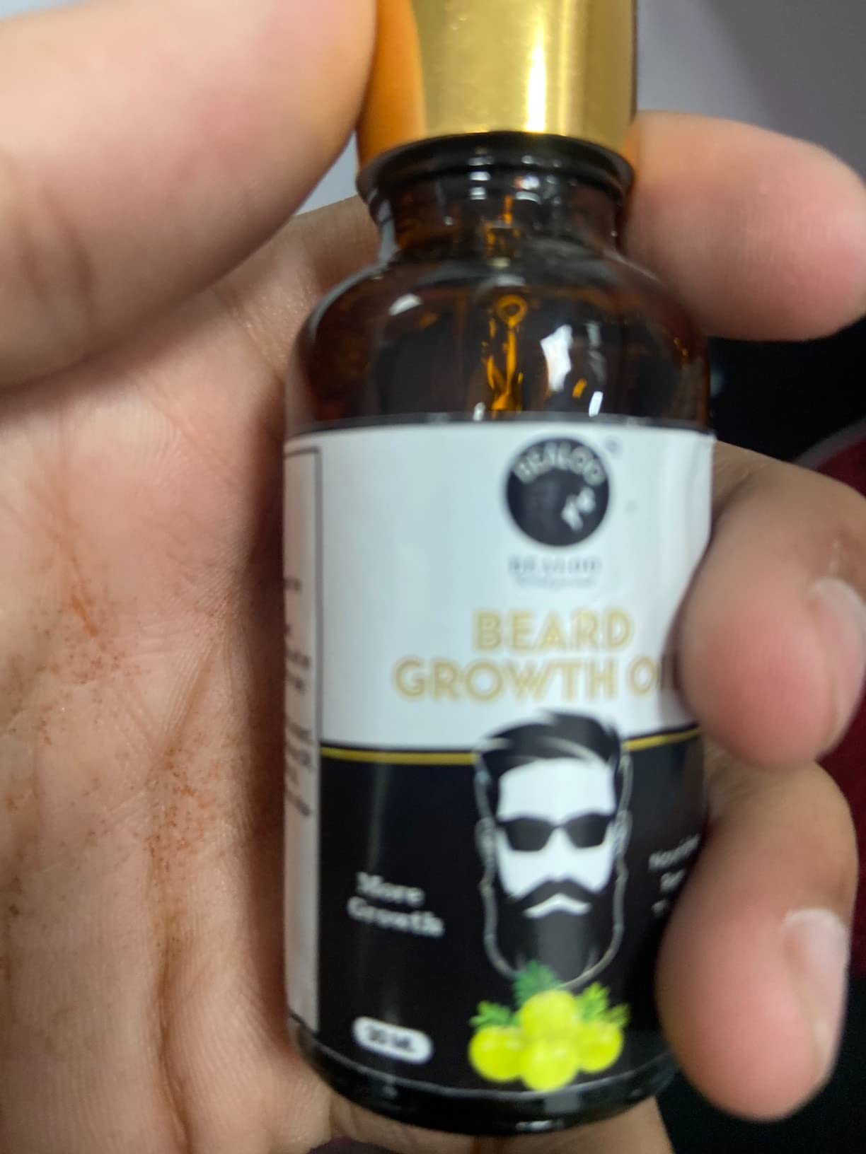 BEALOO Beard Growth Oil, 100% Natural Beard Oil for Men, Best Beard Oil ...