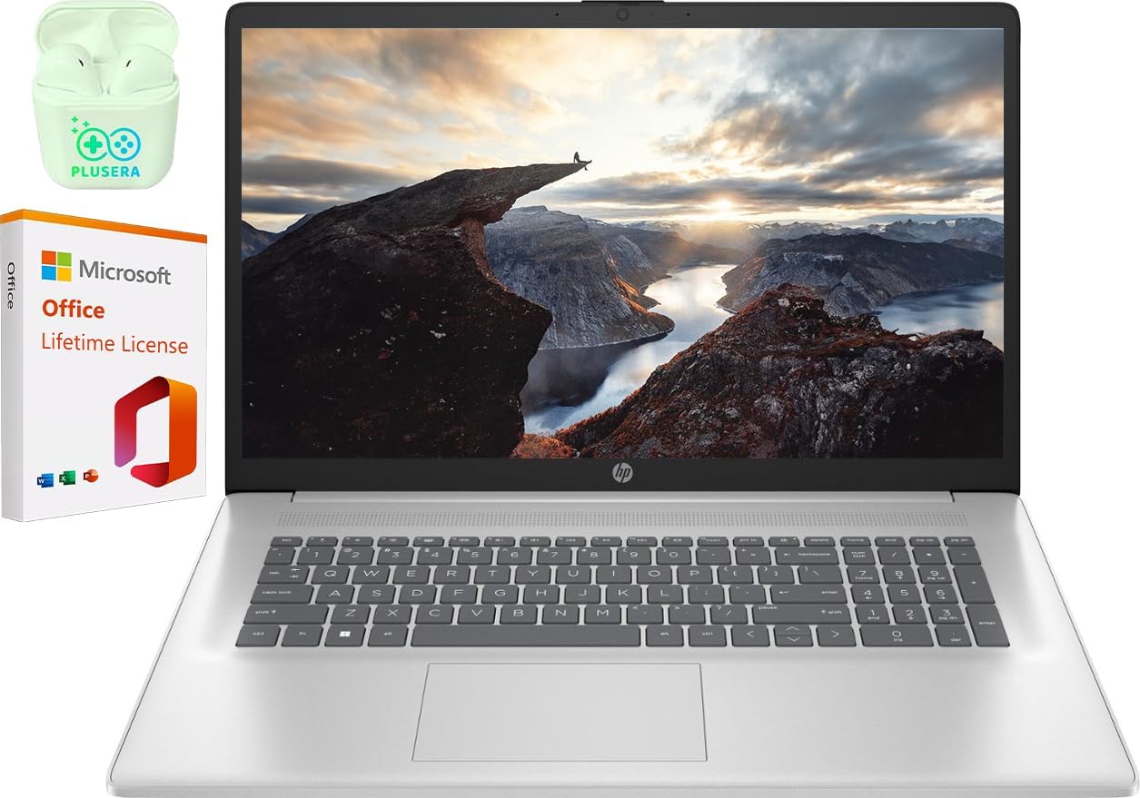 Amazon.com: HP Laptop, 17.3" FHD Business Laptop Computer, Intel Core ...