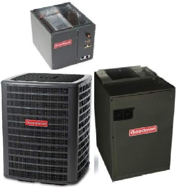 Amazon.com: Goodman 3 Ton 15 Seer Heat Pump System (AC and Heat ...