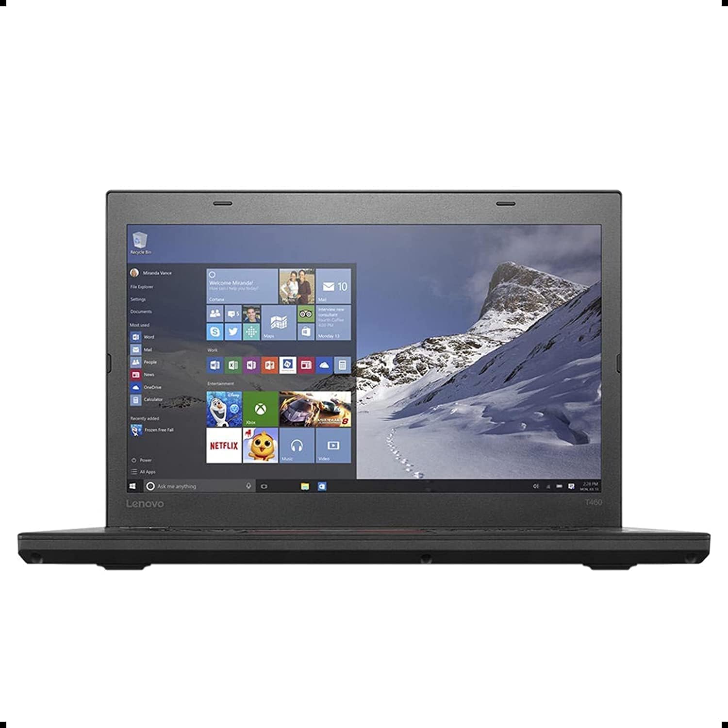 Amazon.com: Lenovo ThinkPad T460p Laptop, 14.0’’ Intel i5-6440, 8GB ...