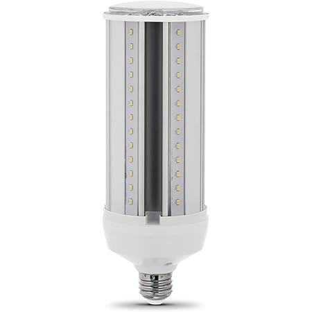 Feit Electric ADJ4000/5K/LED Garage Light, 3-Panel Adjustable Screw-in ...