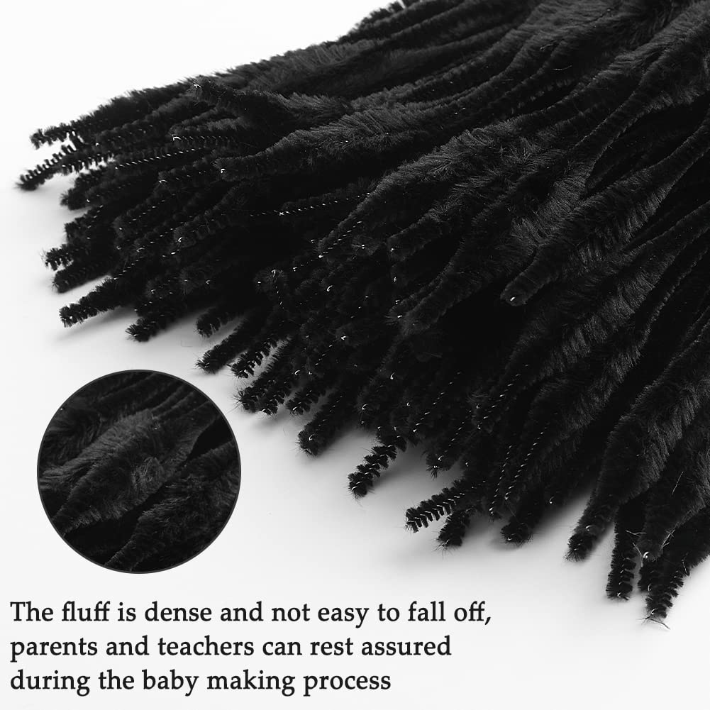 Snapklik.com : 100 PCS Pipe Cleaners Chenille Stem, Bump Chenille Stems ...