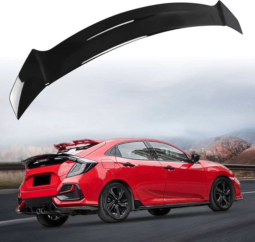 16-21 Honda Civic Hatchback Type R Rear Spoiler W/ Mugen, 58% OFF