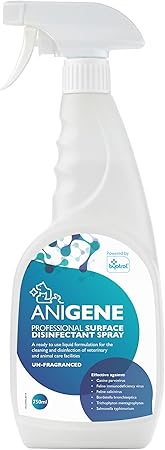 ANIGENE Professional Disinfectant Spray (750ml) - Vet Quality ...