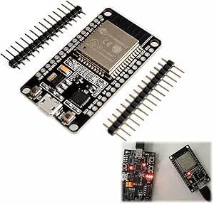 ESP32 WROOM 32 Entwicklungsboard, Universelles WiFi + Bluetooth+ Bluetooth LE MCU-Modul, BLE 4.2 ...