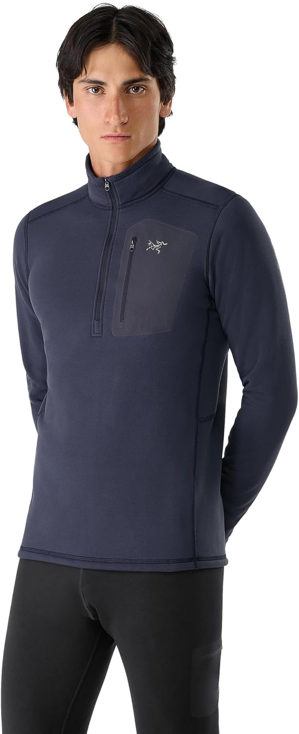 Arc'teryx Rho Heavyweight Zip Neck Men's | Warm Polartec Stretch Fleece ...
