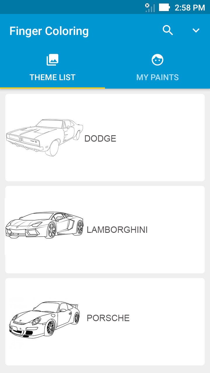 Sports Car Coloring Book - App on Amazon Appstore