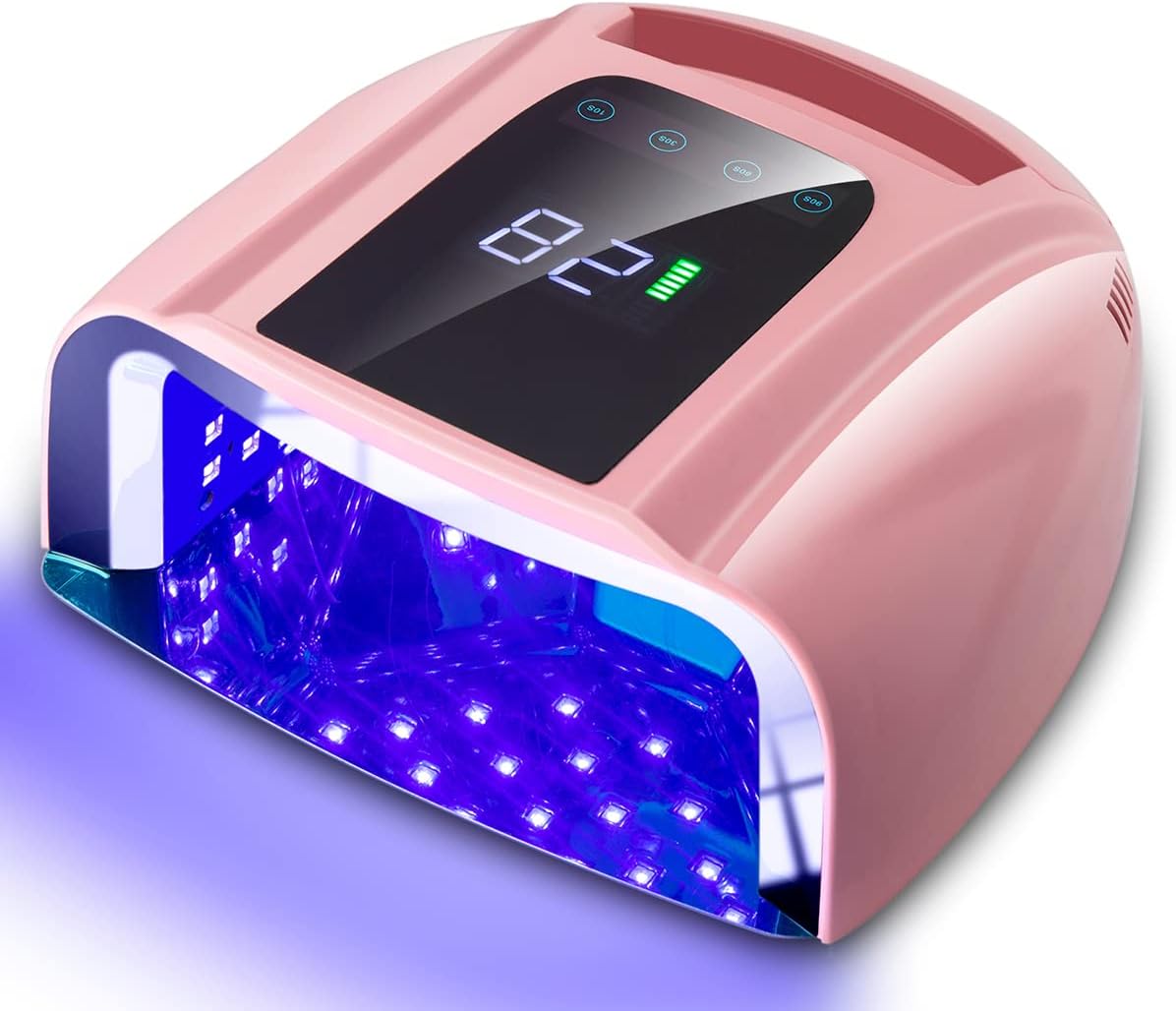 Amazon.com : SUNYDOO 96W Rechargeable UV LED Nail lamp,Cordless Nail ...