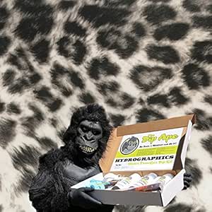 Amazon.com: Hydrographic Film Animal Dip Ape Leopard Fur Animals Cats ...