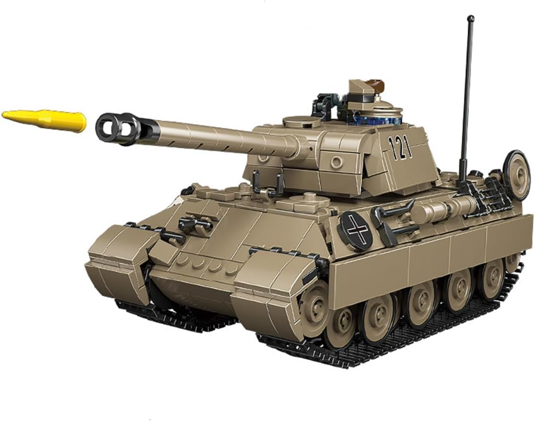Amazon.com: BDYDT Panzerkampfwagen V Panther Tank Model Building Blocks ...