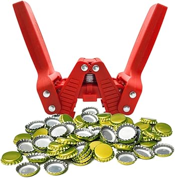 Amazon.com: Manual Bottle Capper Tool, Double Lever Hand Capper with ...