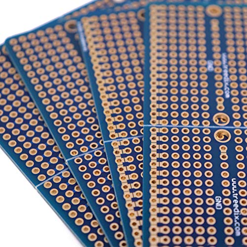Snapklik.com : Treedix 4 Pcs Universal Board Solderable BreadBoard ...