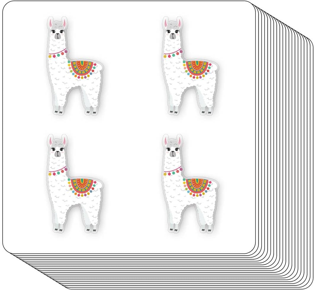 Amazon.com : Alpaca Llama Stickers 1in for Scrapbooking, Arts, Craft ...