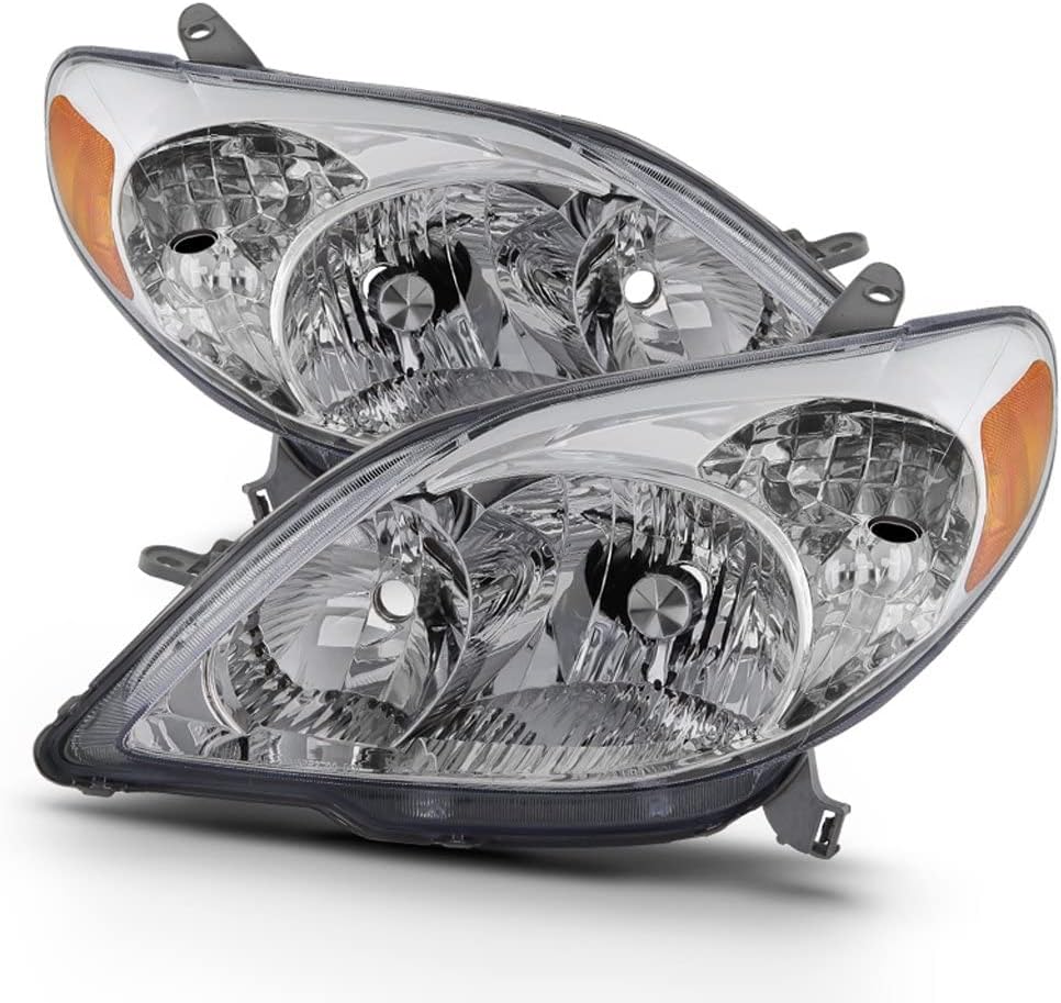 Amazon.com: ACANII - For 2003-2008 Toyota Matrix Headlights Headlamps ...